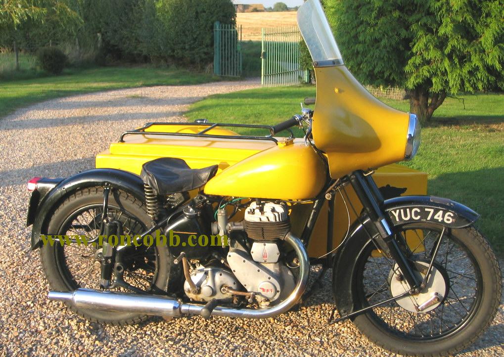 BSA M21 AA Patrol motorcycle combination outfit for sale