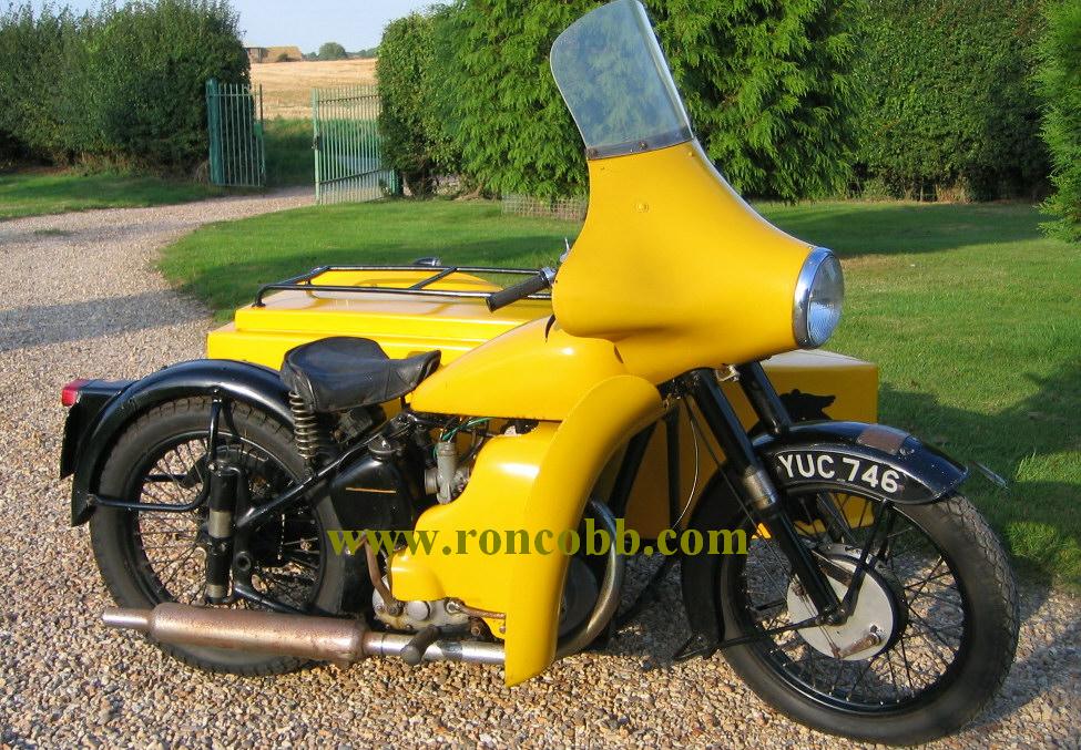 BSA M21 AA Patrol motorcycle combination outfit for sale