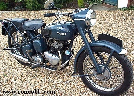 Triumph TRW 500cc Ex RAF Classic Motor Cycle for sale